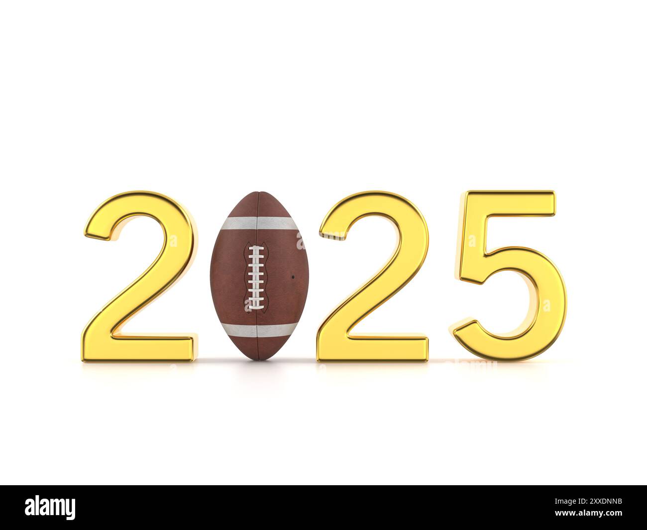 Happy football year 2025 hi-res stock photography and images - Alamy