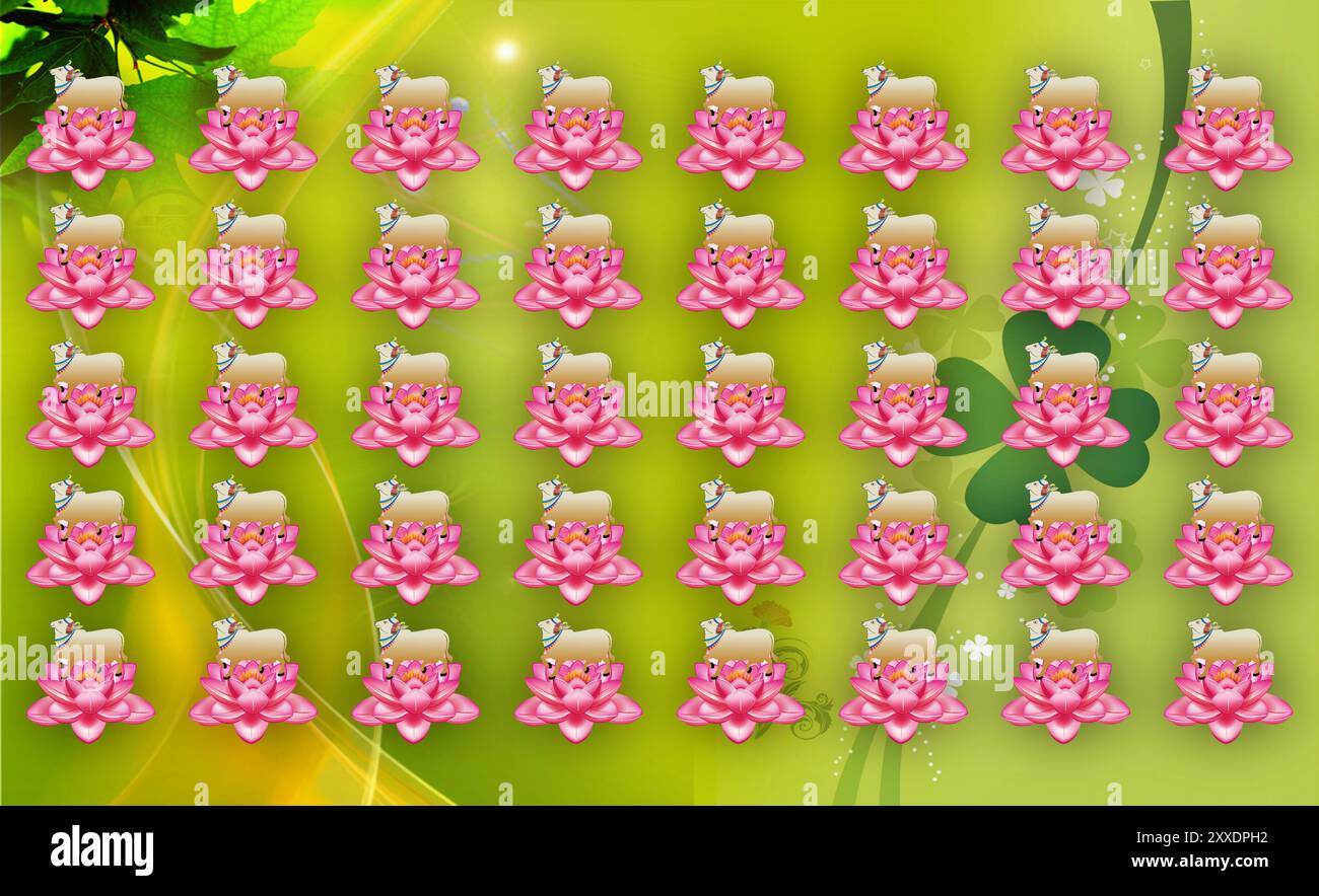 Om Static Sunrise God Wallpaper Stock Vector Image & Art - Alamy