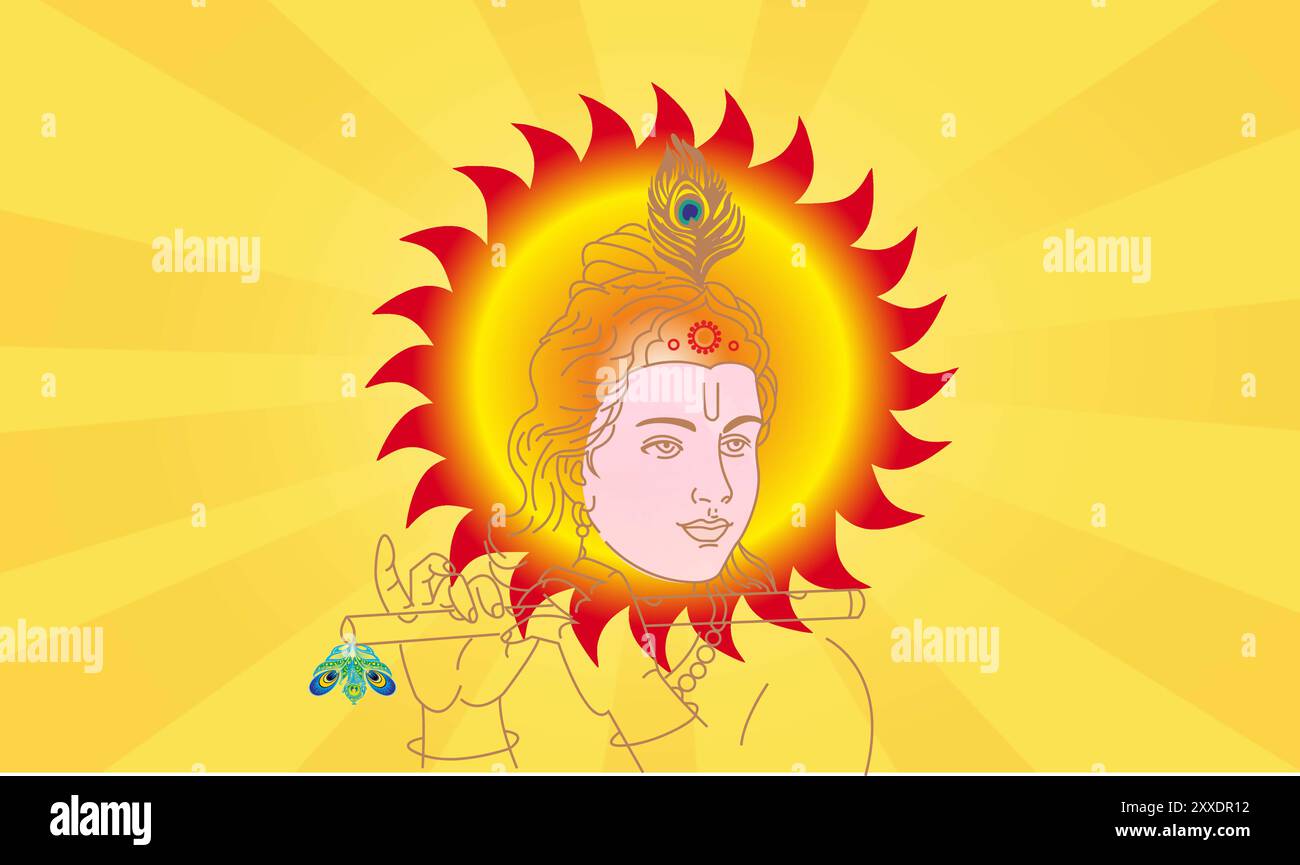 Om Static Sunrise God Wallpaper Stock Vector Image & Art - Alamy