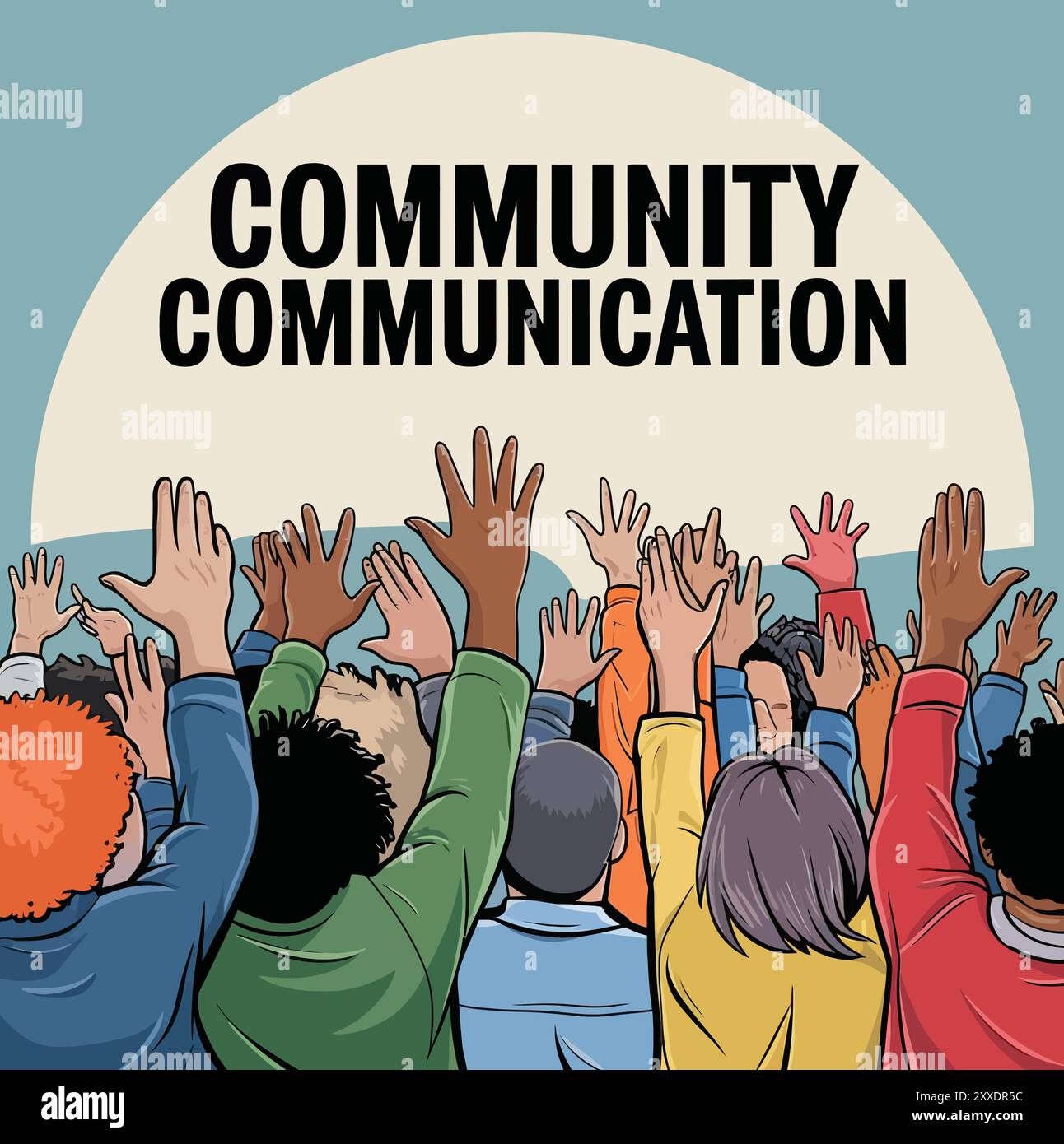 Diverse social gathering Stock Vector Images - Alamy