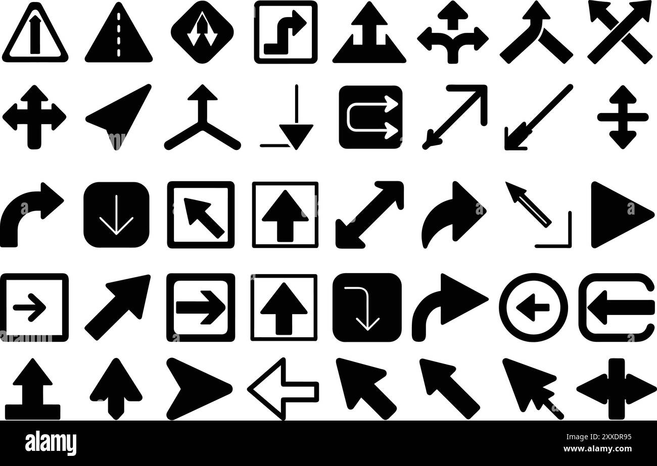 Scalable arrow graphics hi-res stock photography and images - Alamy