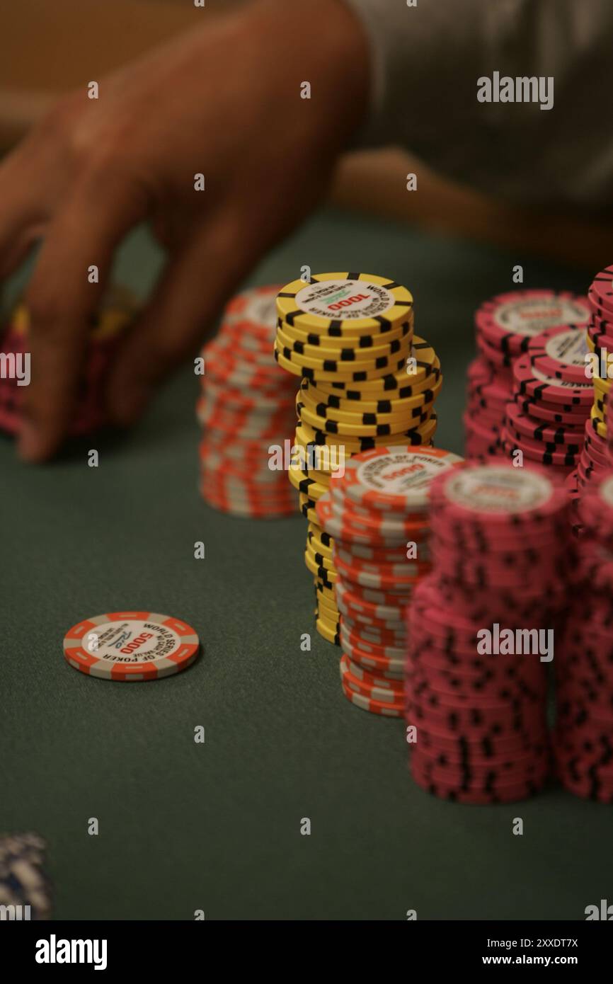 World Series of Poker Stock Photo - Alamy
