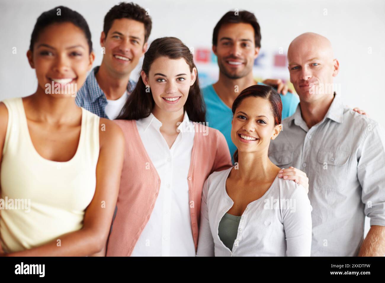 Business people, portrait and diversity in office for collaboration, confident and professional ...