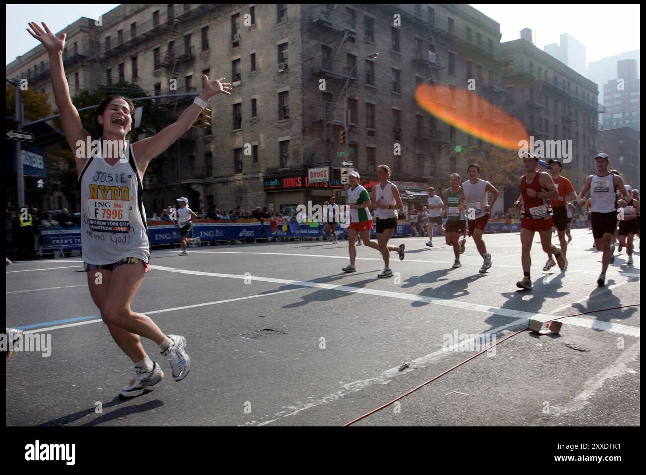 New York, NY, USA, November 6th 2005: The ING New York Marathon. Danish ...