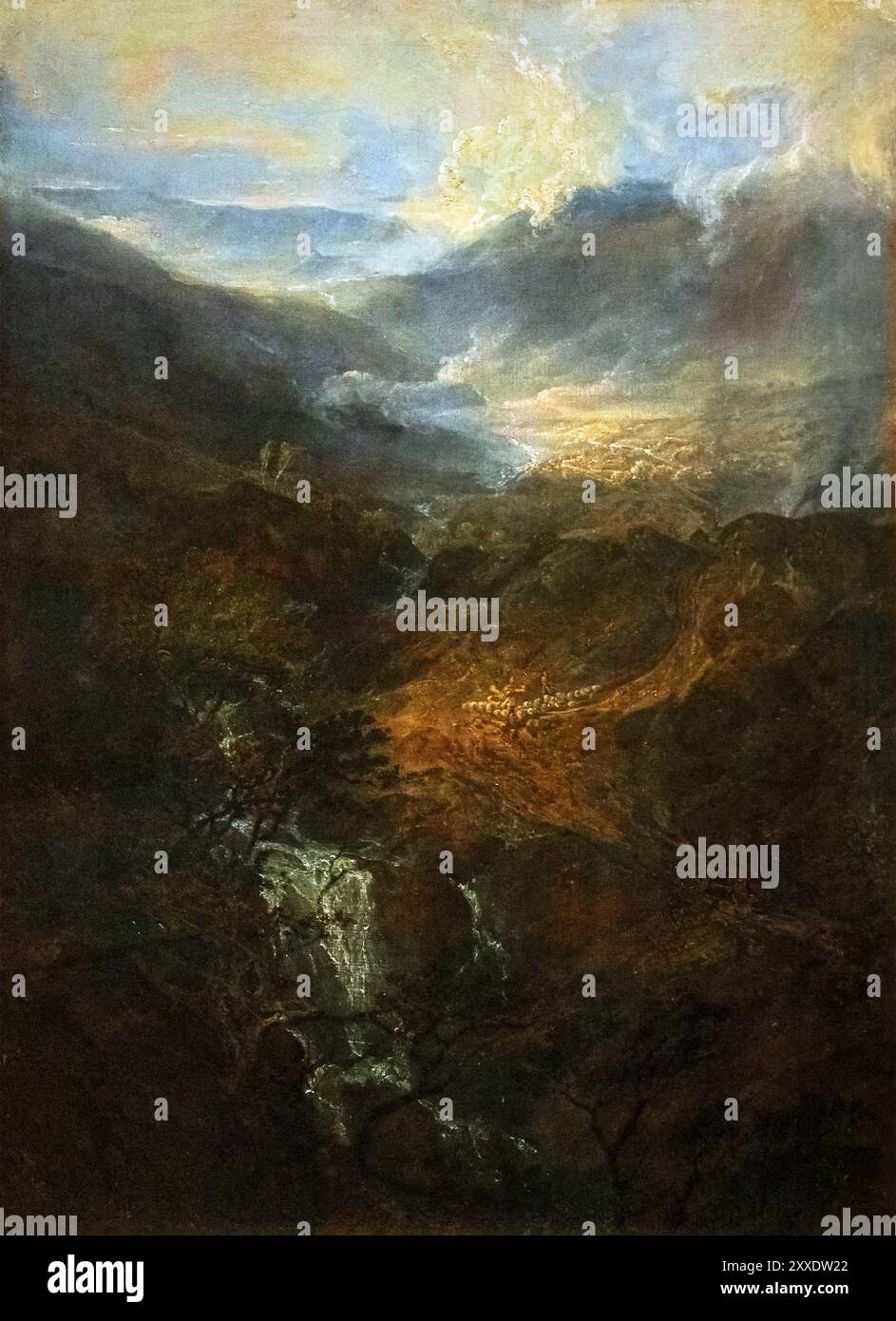 (Barcelona) Morning amongst the Coniston Fells, Cumberland - William ...