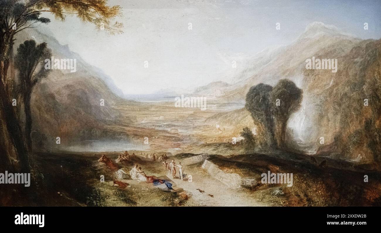 (Barcelona) Story of Apollo and Daphne 1837 - William Turner - Tate ...