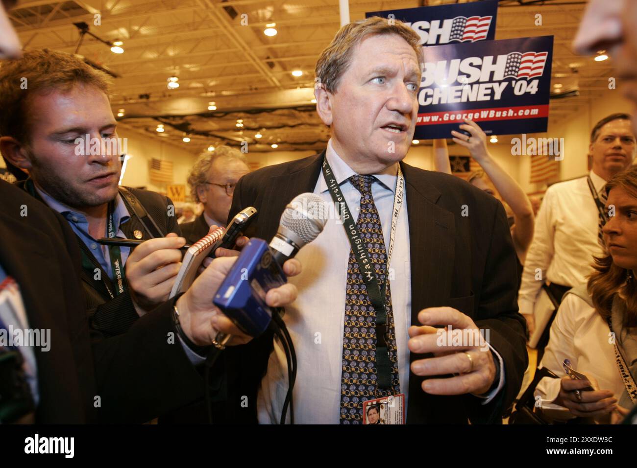 The Presidential Debate held at Washington University in St. Louis ...
