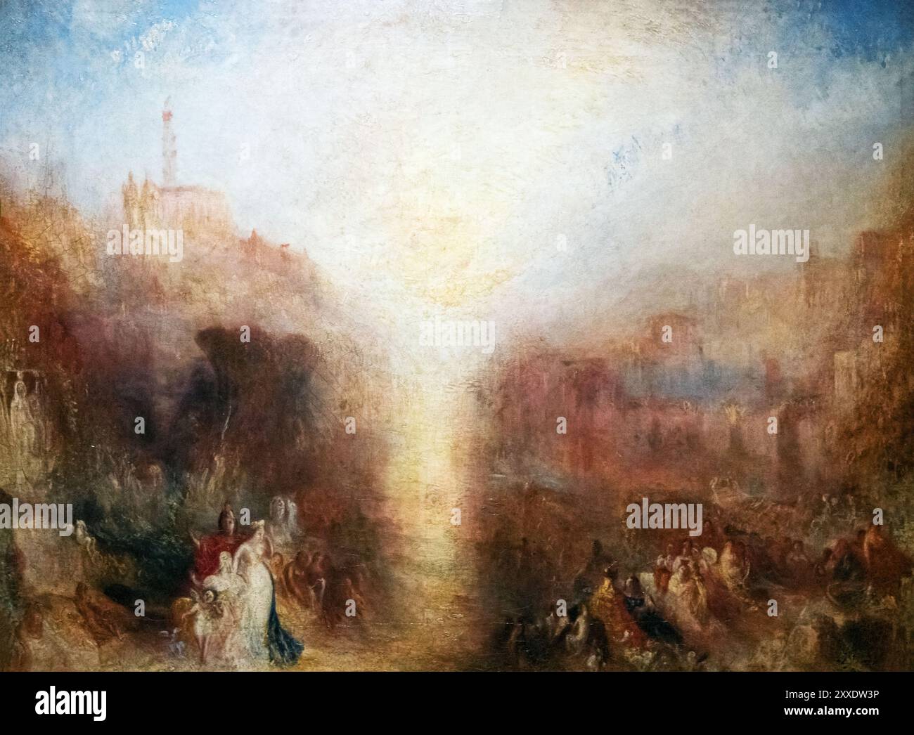(Barcelona) The Visit to the Tomb - William Turner - Tate Britain Stock ...