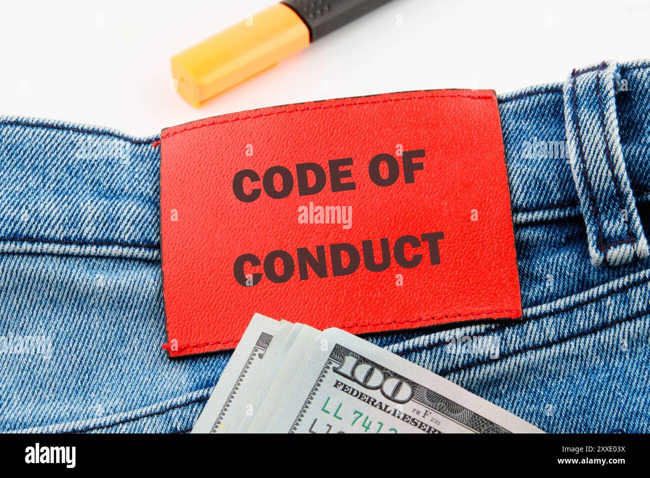 Code Of Conduct Symbol Business And Code Of Conduct Concept Copy