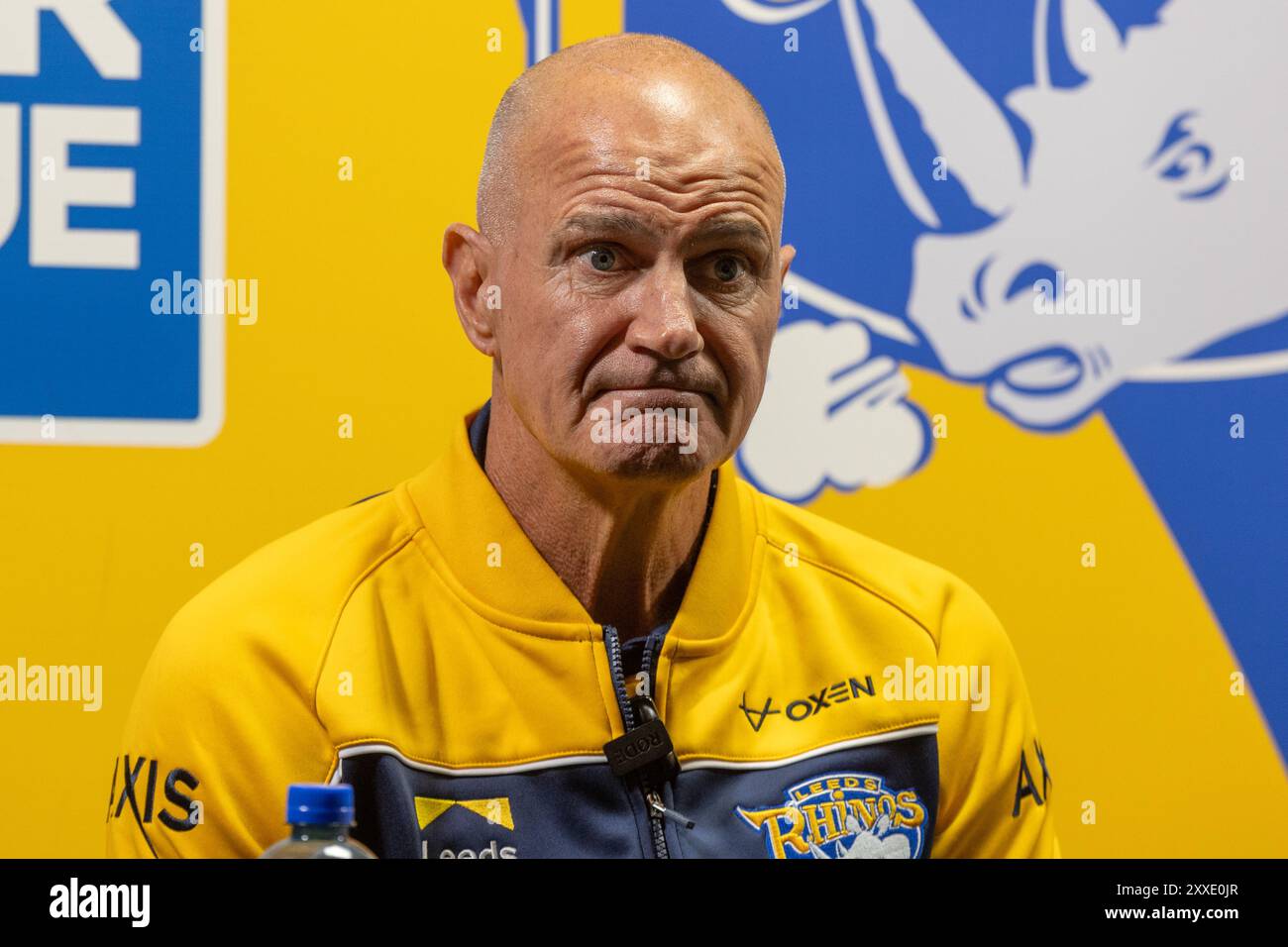 Brad Arthur Leeds Rhinos Head Coach Stock Photo - Alamy