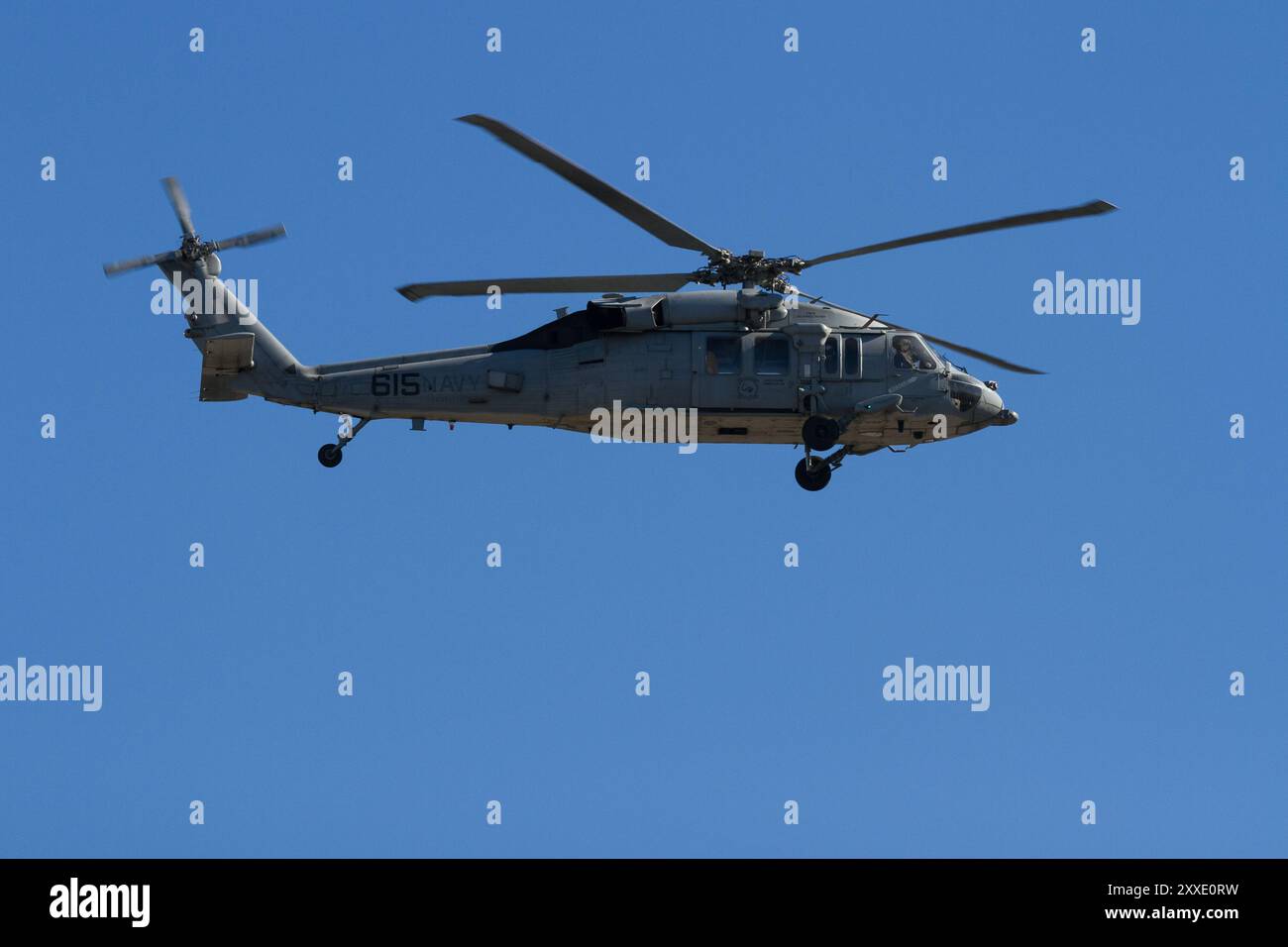 A Sikorsky MH-60S Seahawk helicopter with the US Navy Helicopter Sea ...