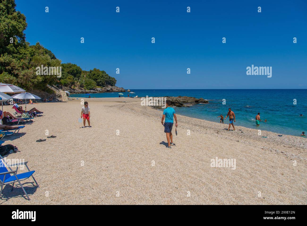 Greece volos beach hi-res stock photography and images - Alamy