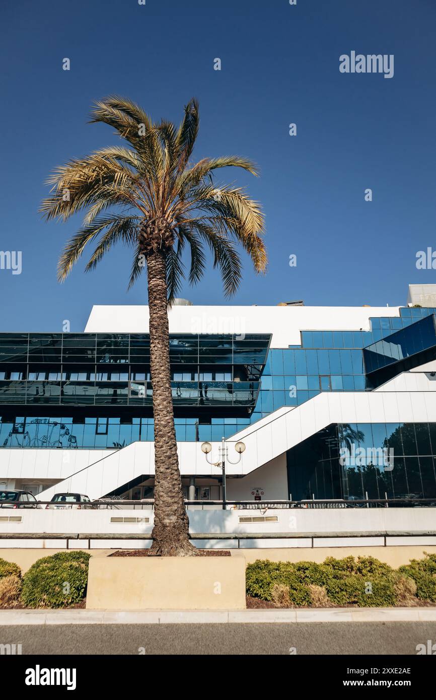 Cannes, France - August 1, 2024: View of the famous Palais des ...