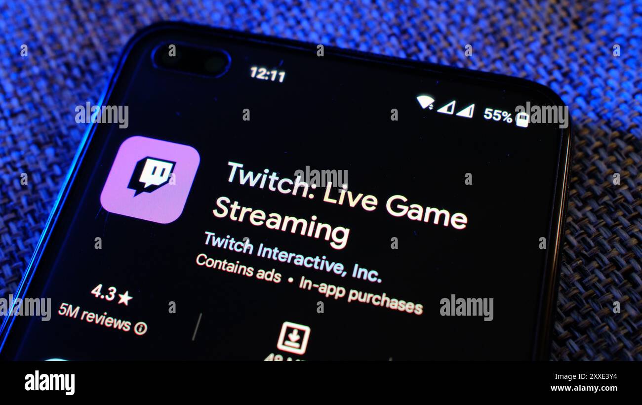 Live tv streaming platform hi-res stock photography and images - Alamy