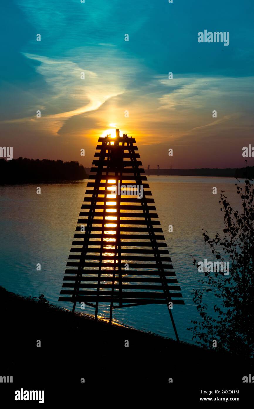 alignment of the navigation sign Stock Photo - Alamy