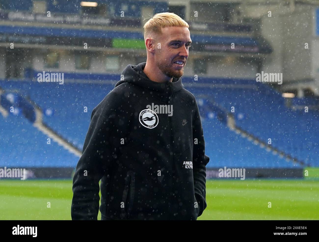 Brighton & Hove Albion's Jason Steele before the Premier League match ...