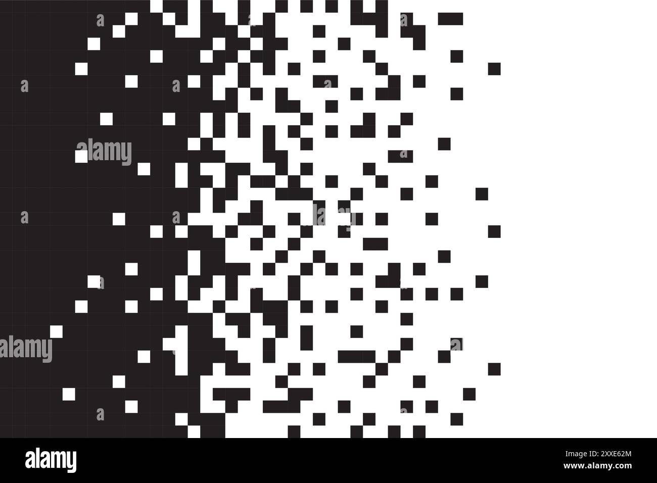 Abstract dissolving square Stock Vector Images - Alamy