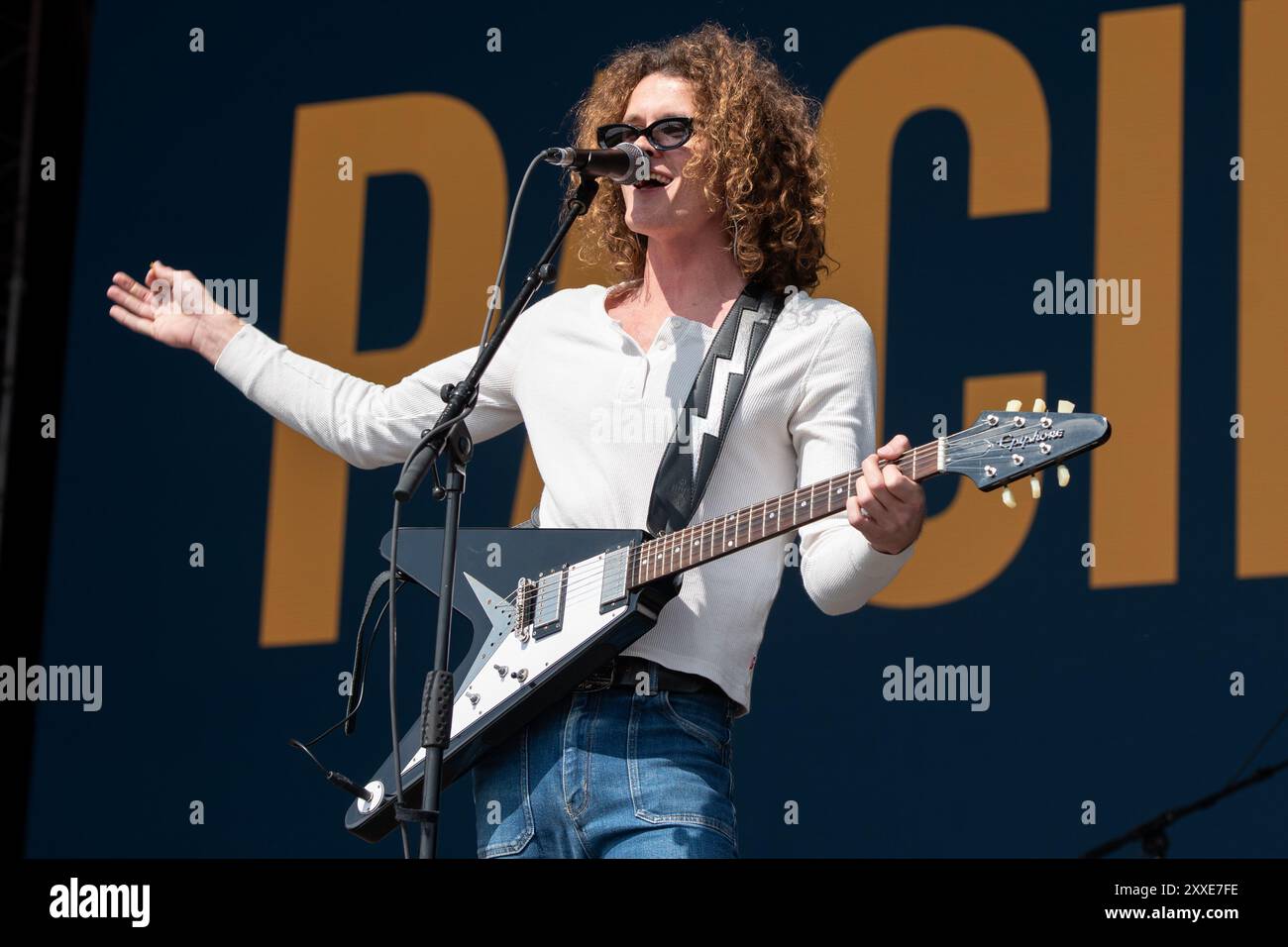 Southsea, Hampshire, UK, Pacific Avenue open Victorious Festival on the ...