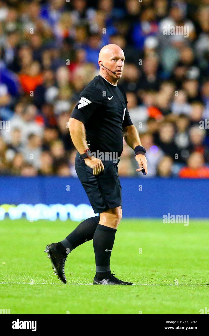 Hillsborough Stadium, Sheffield, England - 24th August 2024 Referee ...