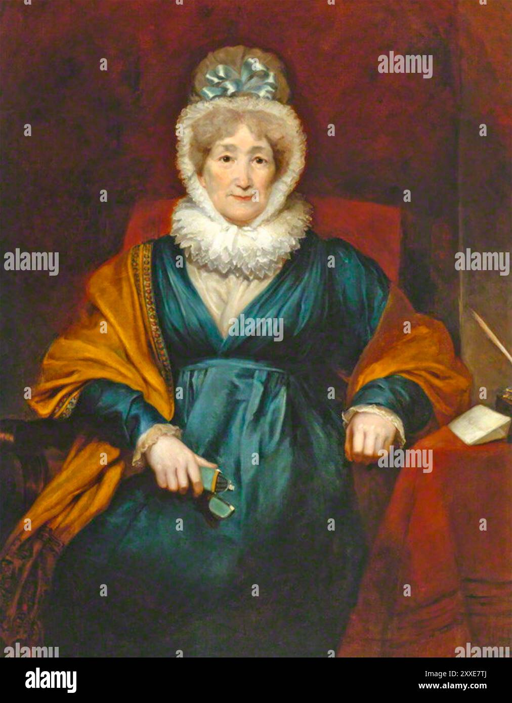 HANNAH MORE (1745-1833) English playwright and religious writer in 1921 ...