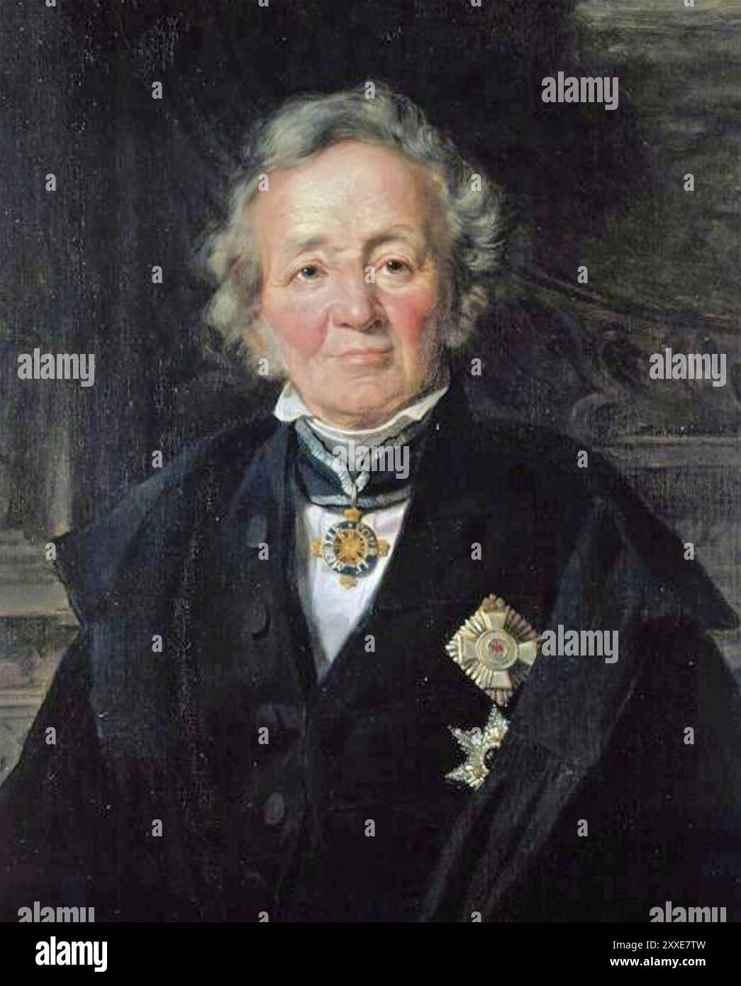 LEOPOLD von RANKE (1795-1886) German historian in 1875 Stock Photo - Alamy