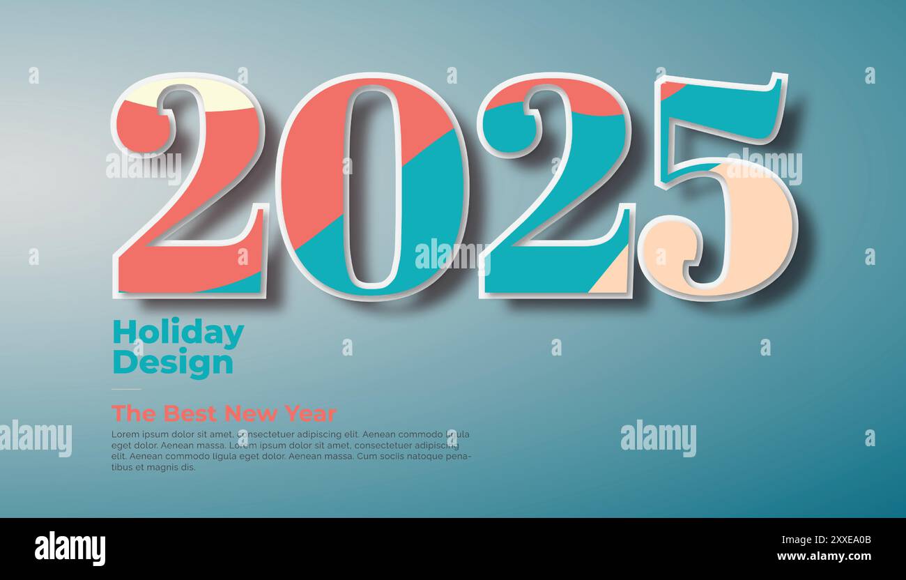 2025 colorfull design hi-res stock photography and images - Alamy
