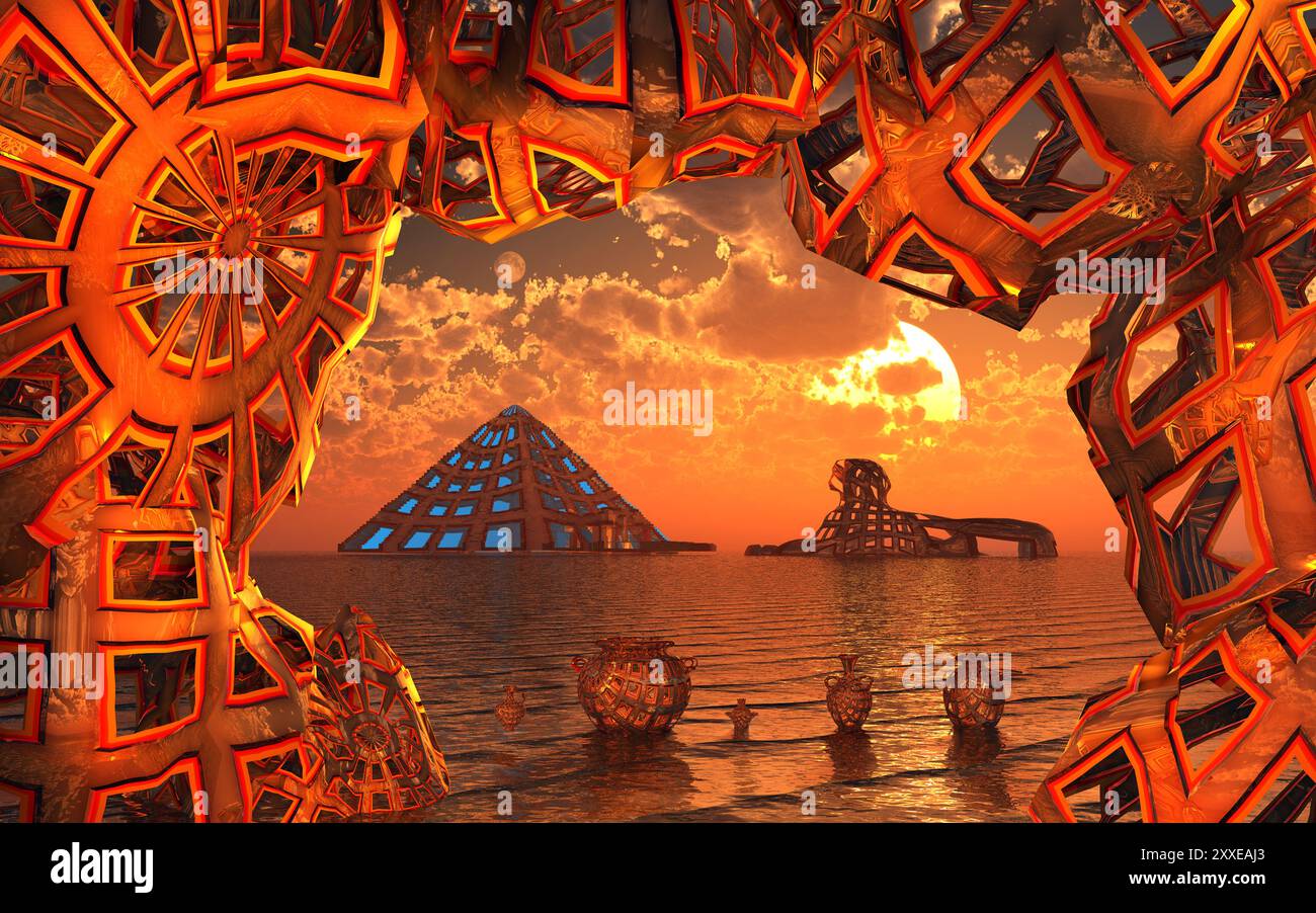 Alternate Ancient Technology Stock Photo - Alamy