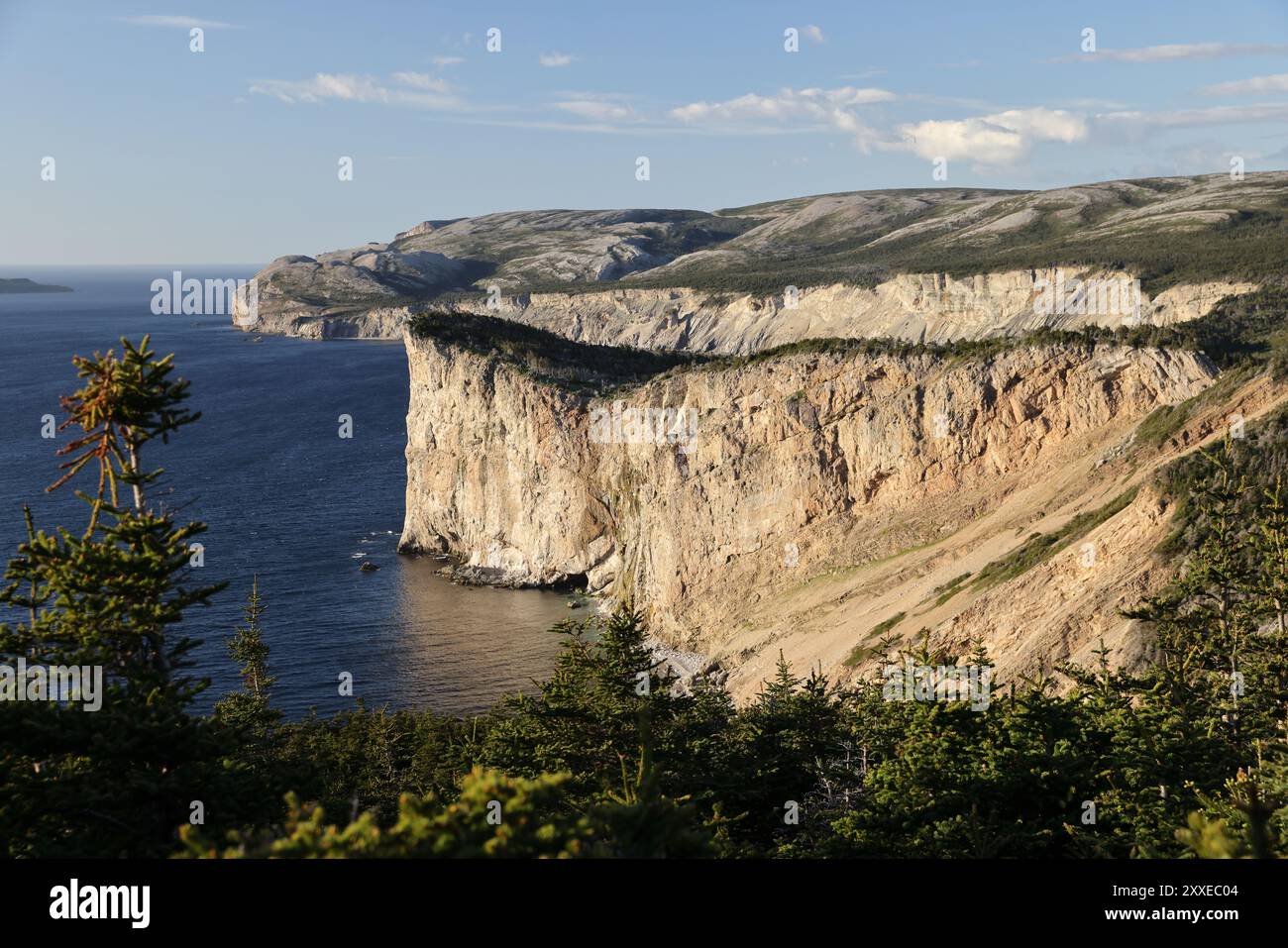 Boutte du Cap Park on the Port au Port peninsula, Newfoundland Stock ...