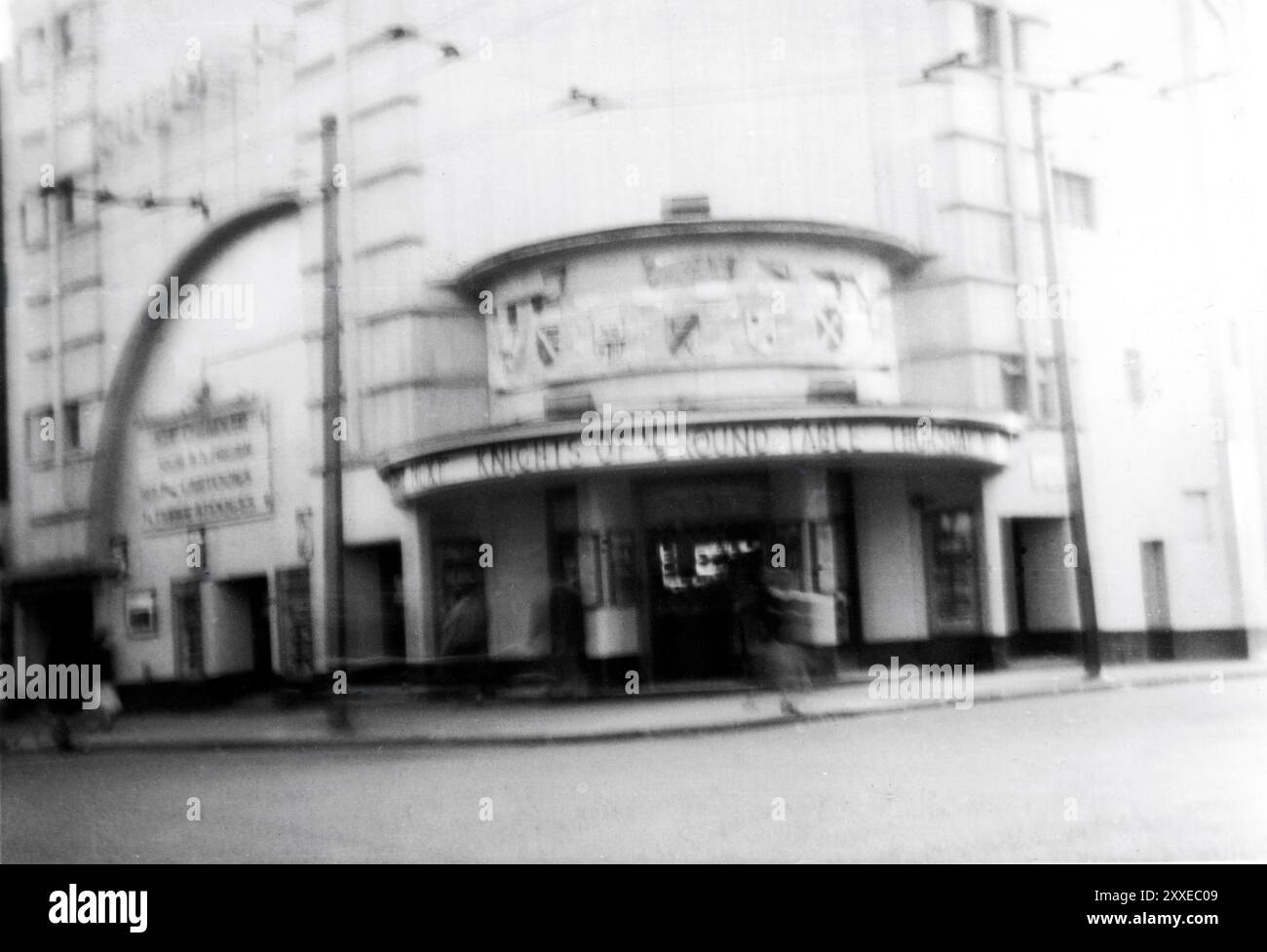 Unidentified West German cinema showing ROBERT TAYLOR and AVA GARDNER ...