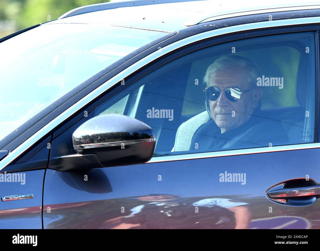 Douchy, France. 24th Aug, 2024. Former bishop Jean-Michel Di Falco ...