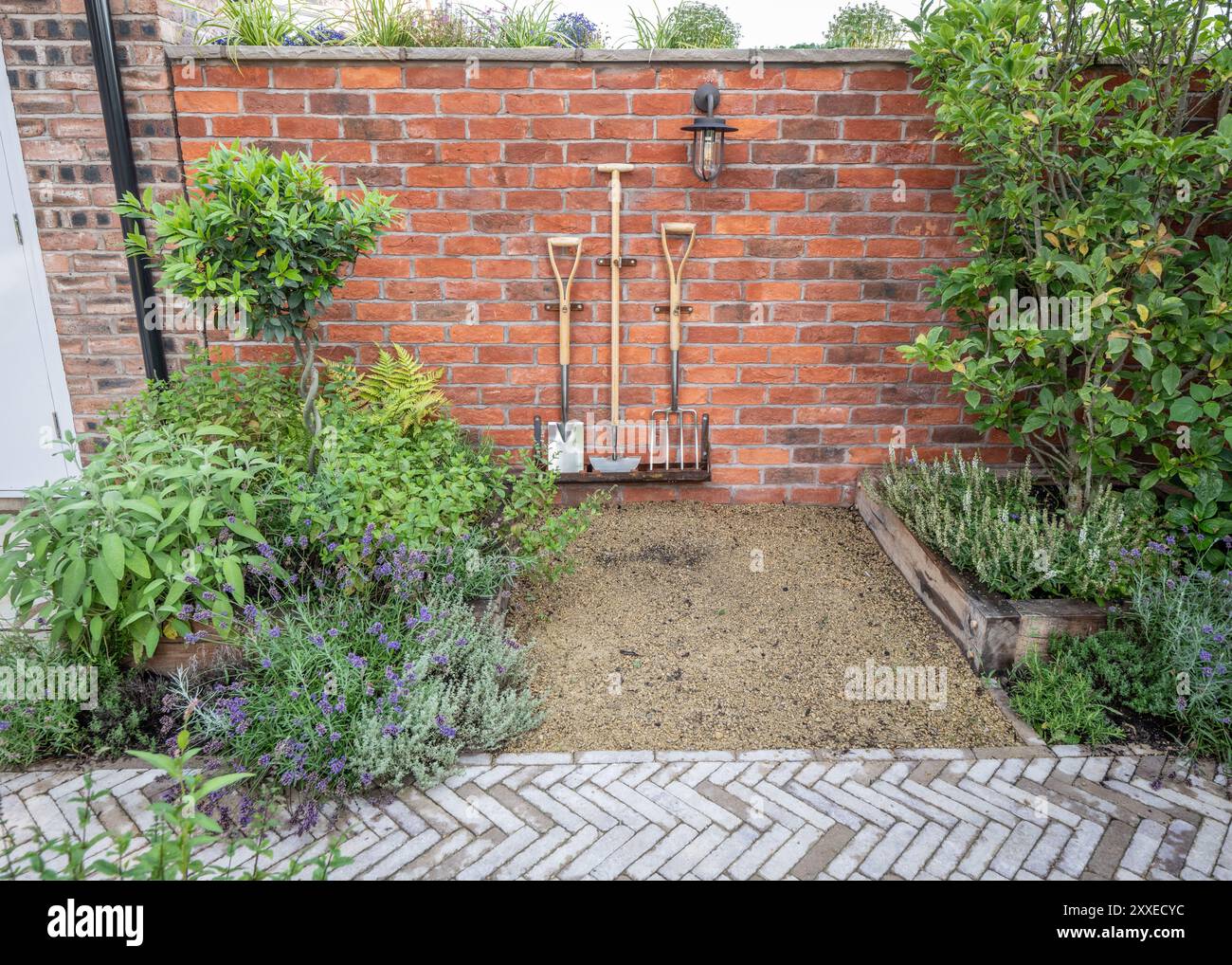 Garden Design and Landscaping Stock Photo - Alamy