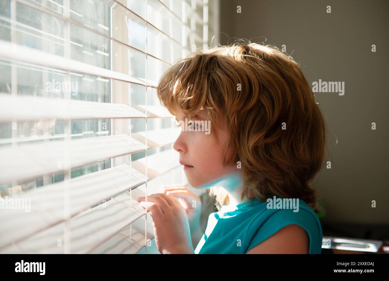 Stay home in self isolation. Save yourself. COVID-19 Lockdown. Lonely ...