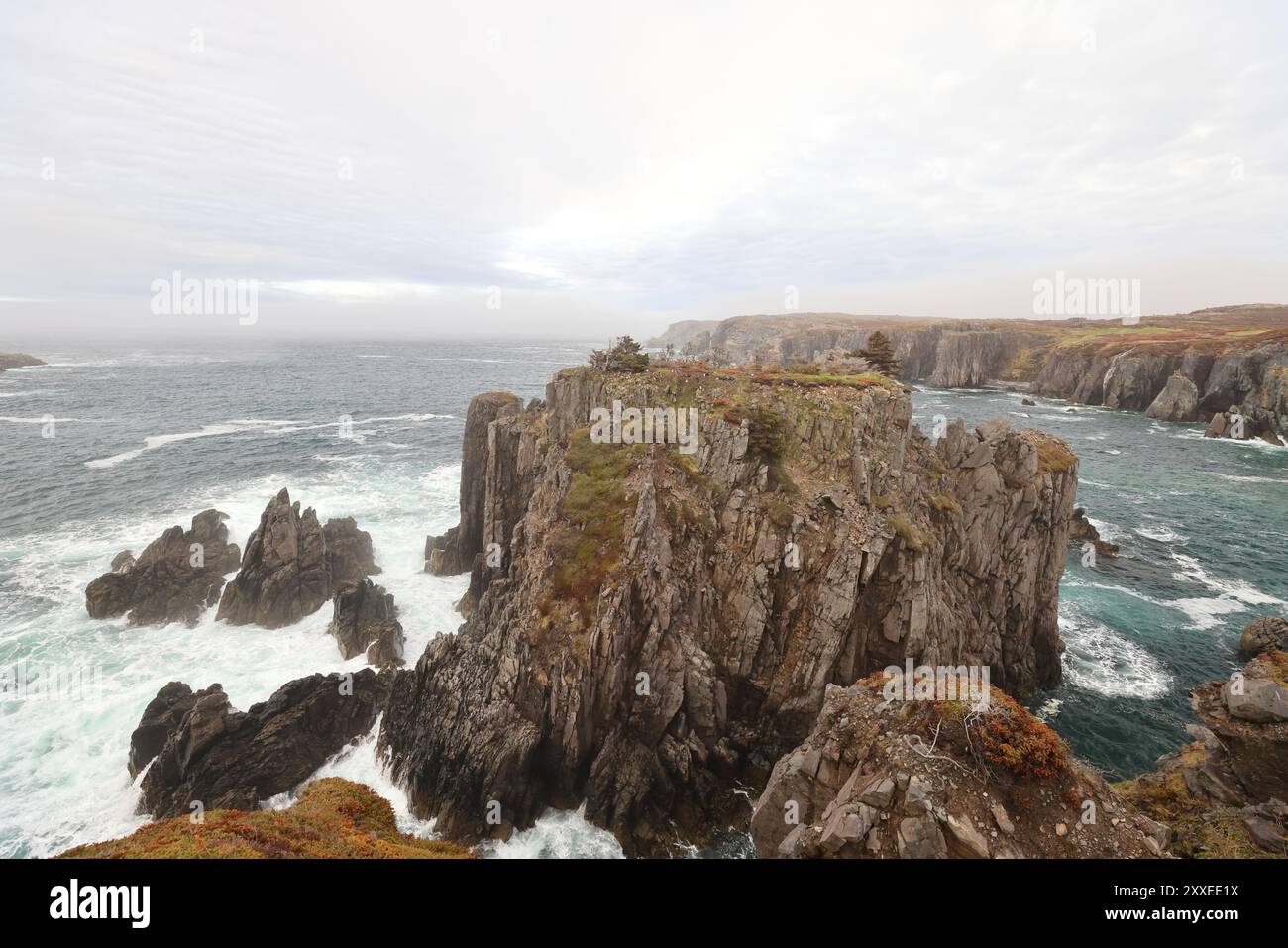 The Chimney, at Spillars Cove in Newfoundland and Labrador, Canada ...