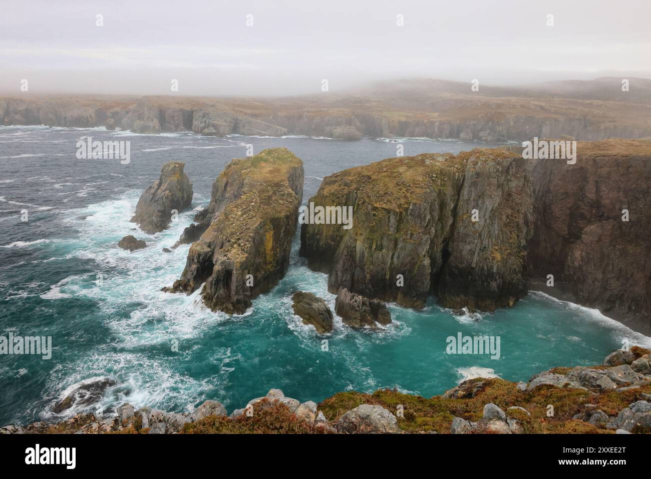 The Chimney, at Spillars Cove in Newfoundland and Labrador, Canada ...