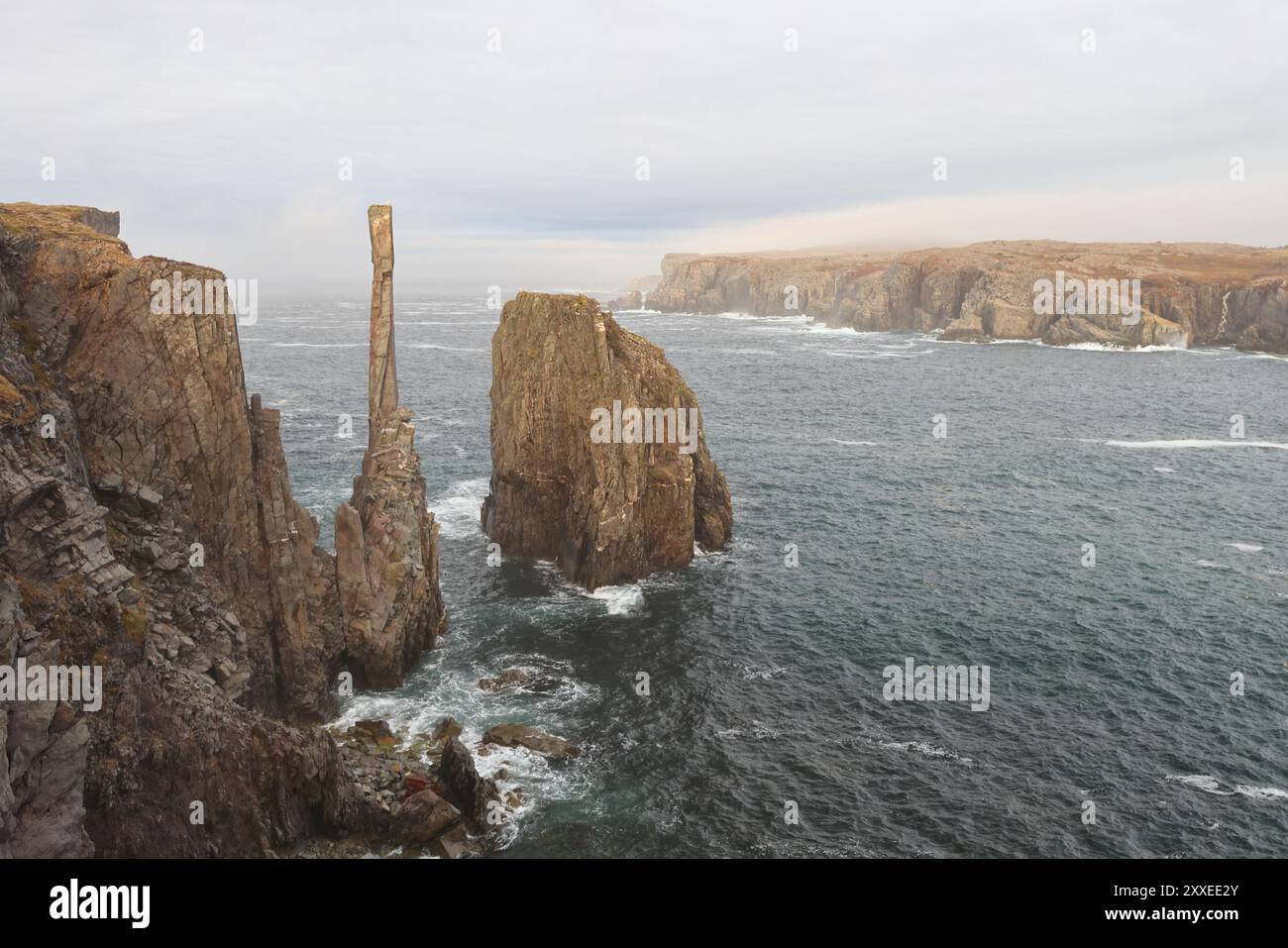 The Chimney, at Spillars Cove in Newfoundland and Labrador, Canada ...