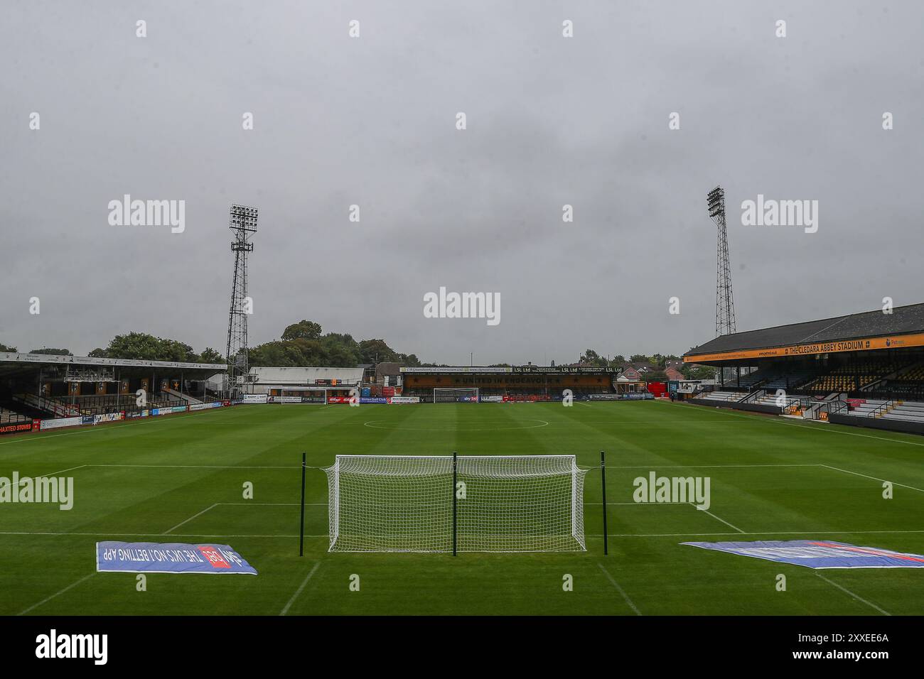 A general view inside of Abbey Stadium, home of Cambridge United ahead ...