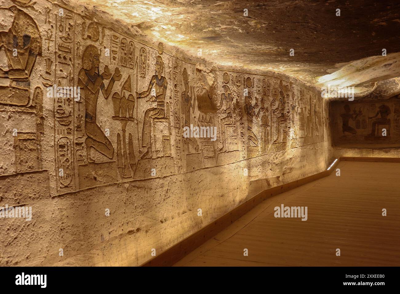 Abu simbel temple interior hi-res stock photography and images - Alamy