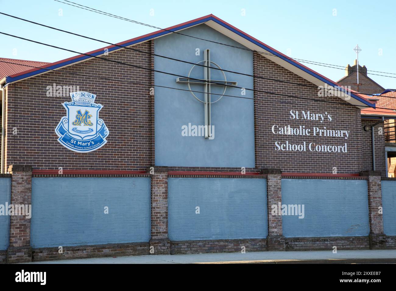 St Mary's Catholic Primary School Concord on the Parramatta Road in ...