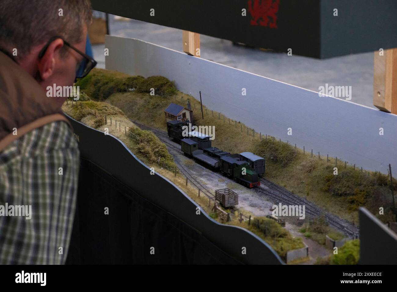 Hawick, UK. 24th Aug, 2024. Exhibition of Model Rail displays at the ...