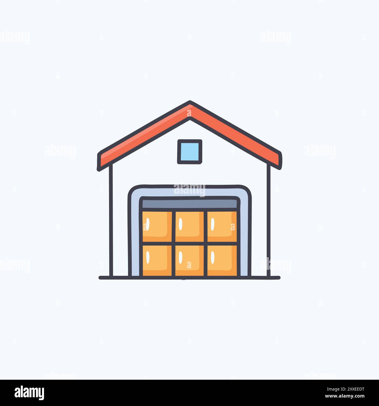 Building materials trade Stock Vector Images - Alamy