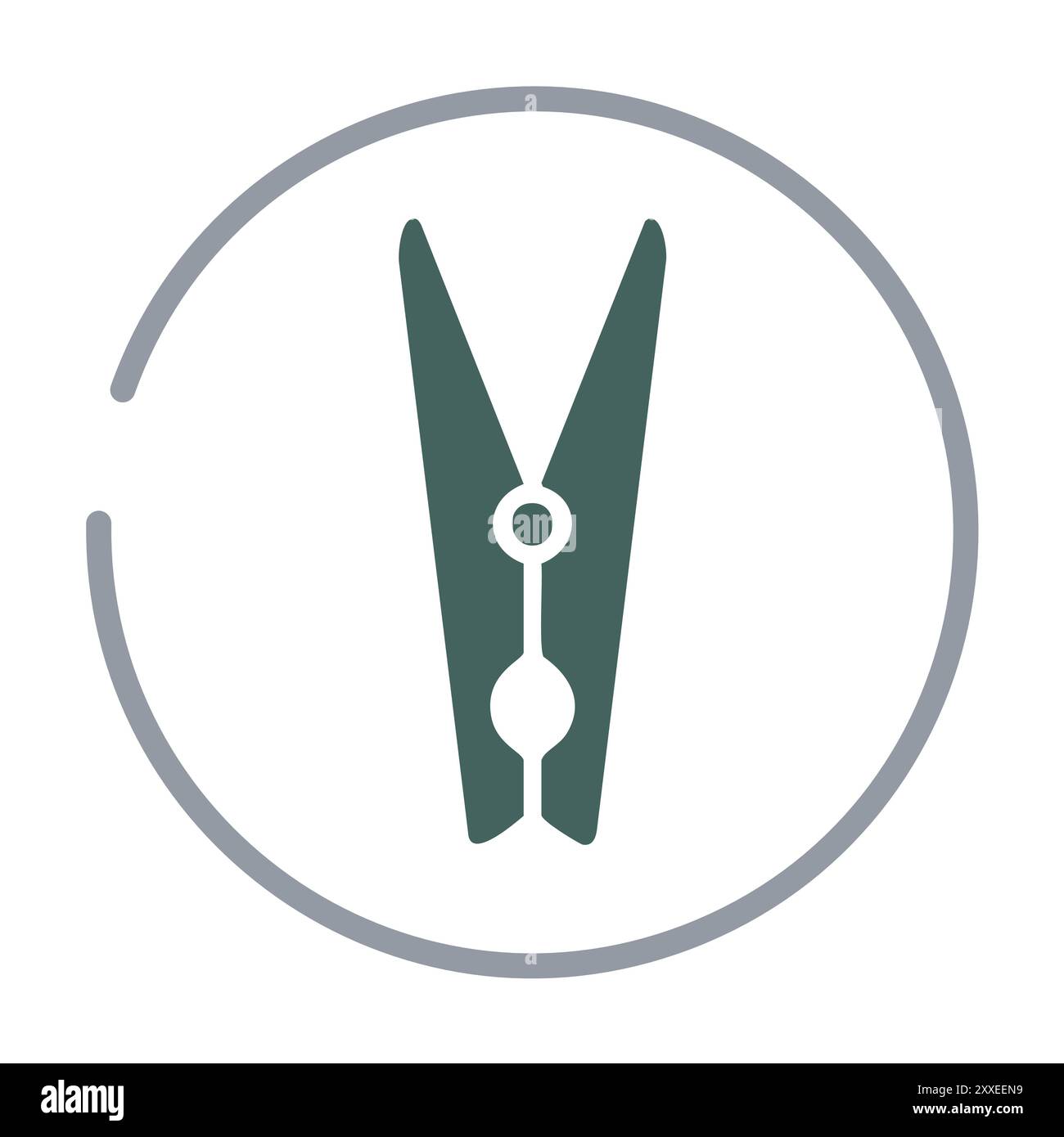 Attaching peg Stock Vector Images - Alamy