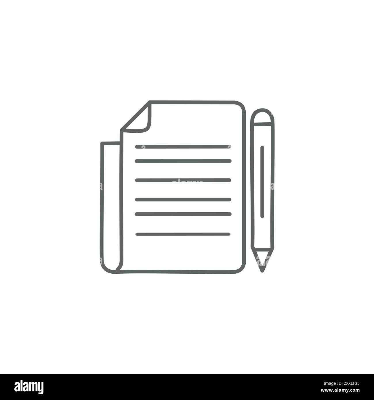 Ed note Stock Vector Images - Alamy