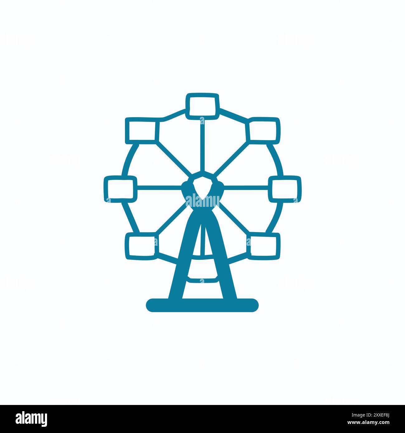 Amusementpark ride Stock Vector Images - Alamy