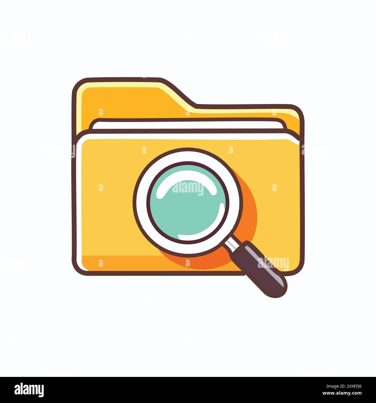 Digital folder logo hi-res stock photography and images - Alamy