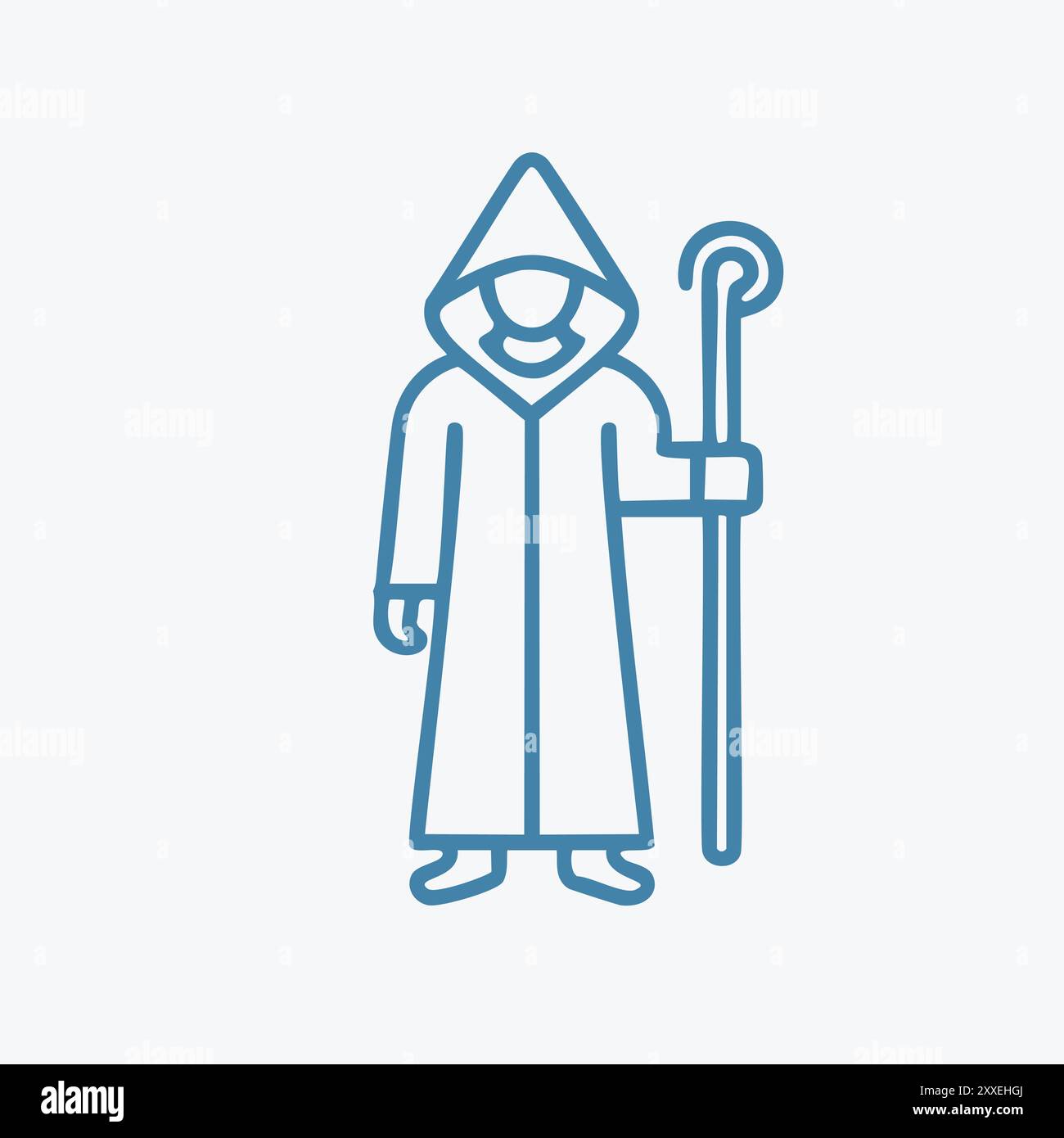 Dark hooded figure Stock Vector Images - Alamy