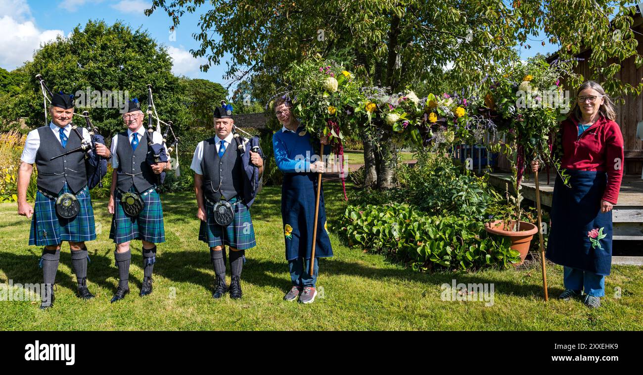 Amisfield walled garden, Haddington, East Lothian, Scotland, UK ...