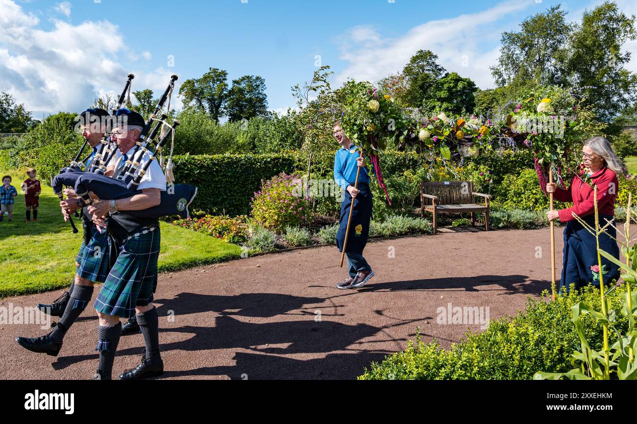 Amisfield walled garden, Haddington, East Lothian, Scotland, UK ...
