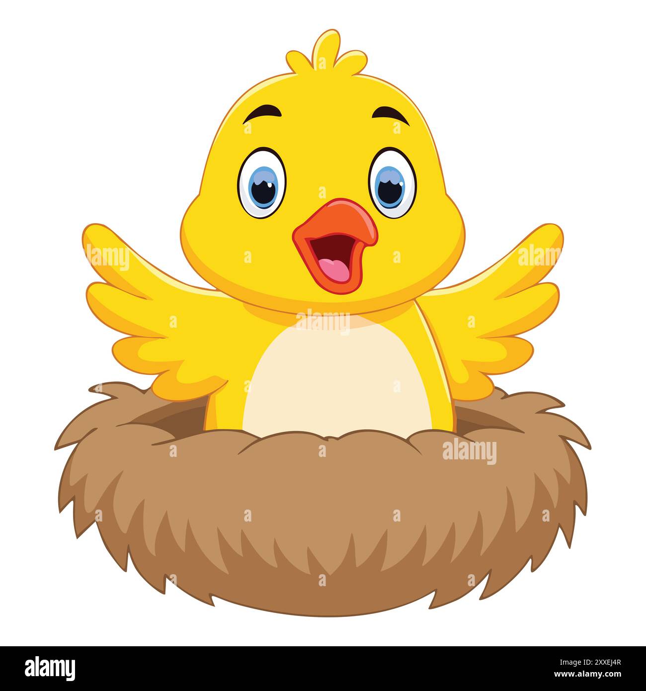 Hatchling nestling fledgling Stock Vector Images - Alamy