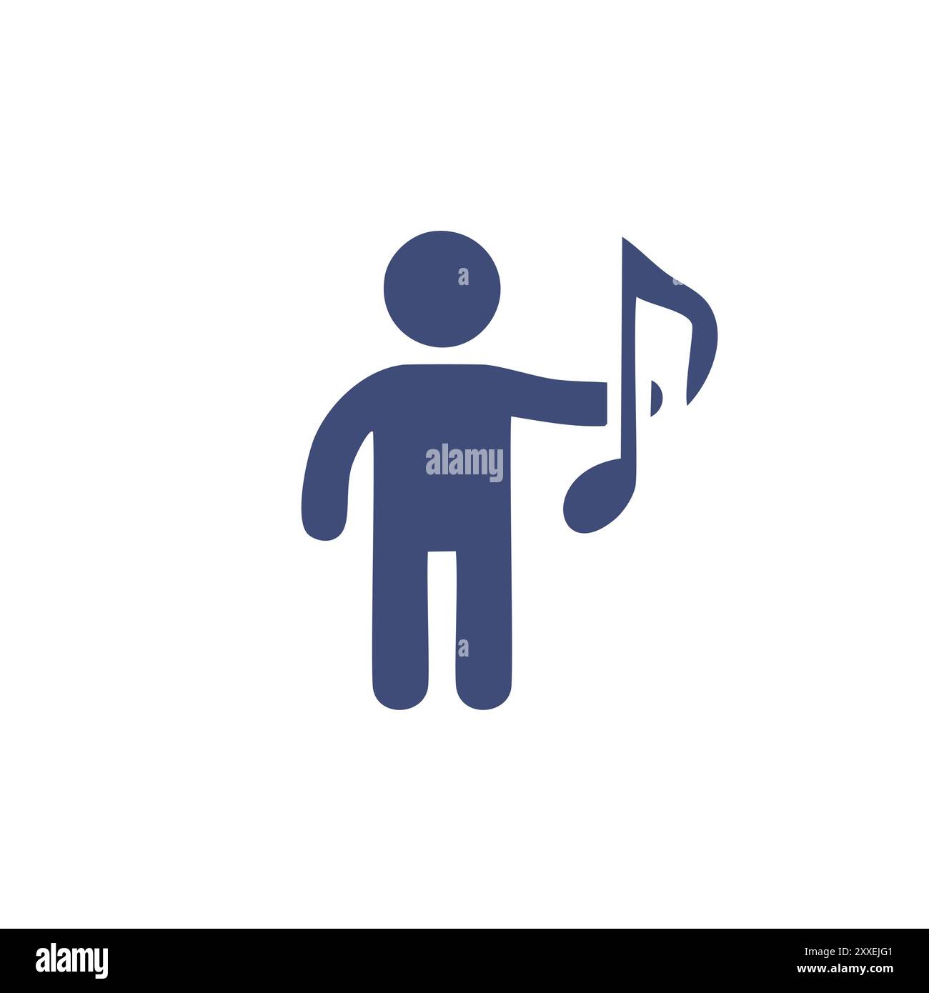 Holding sheet music Stock Vector Images - Alamy