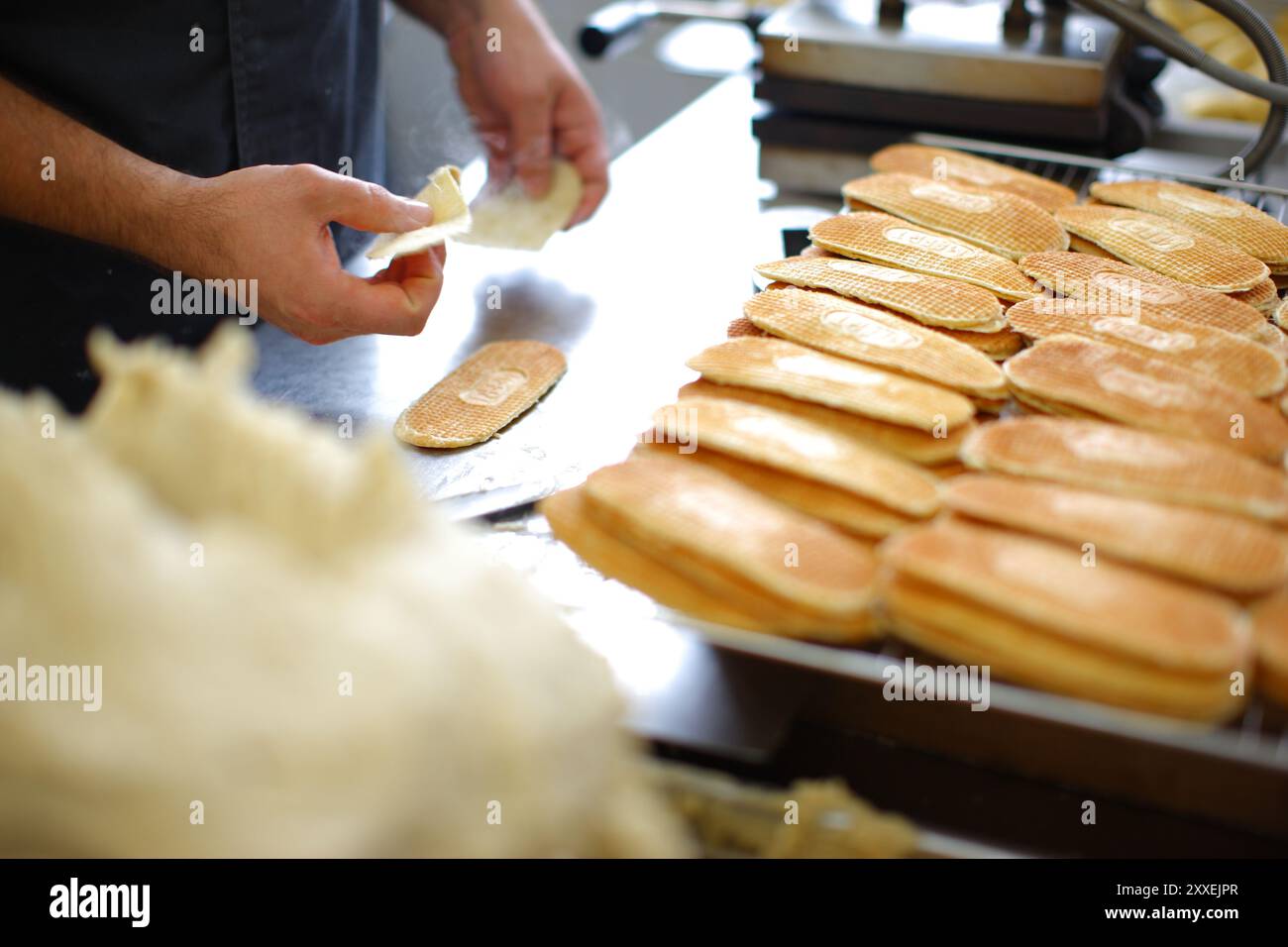 Lille meert waffles hi-res stock photography and images - Alamy